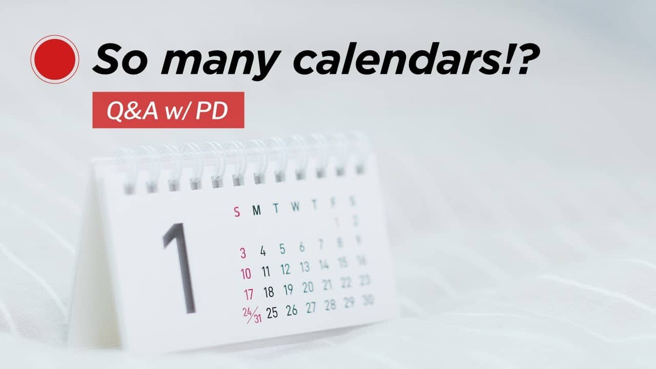 Why are there so many feast calendars? Secret Knowledge, How to Witness ...